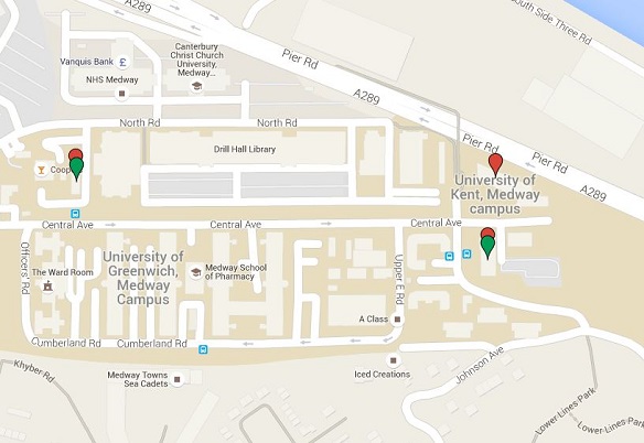 Medway Examination Venue Maps - Medway Student Administration Office ...